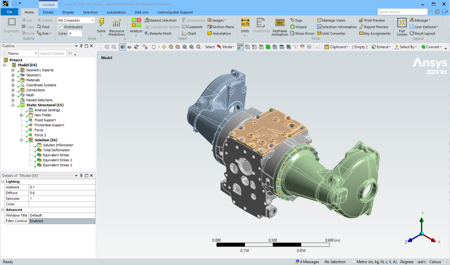 Ansys Mechanical 2024 R1 — новые возможности - ТОО «КазахИнжиниринг»